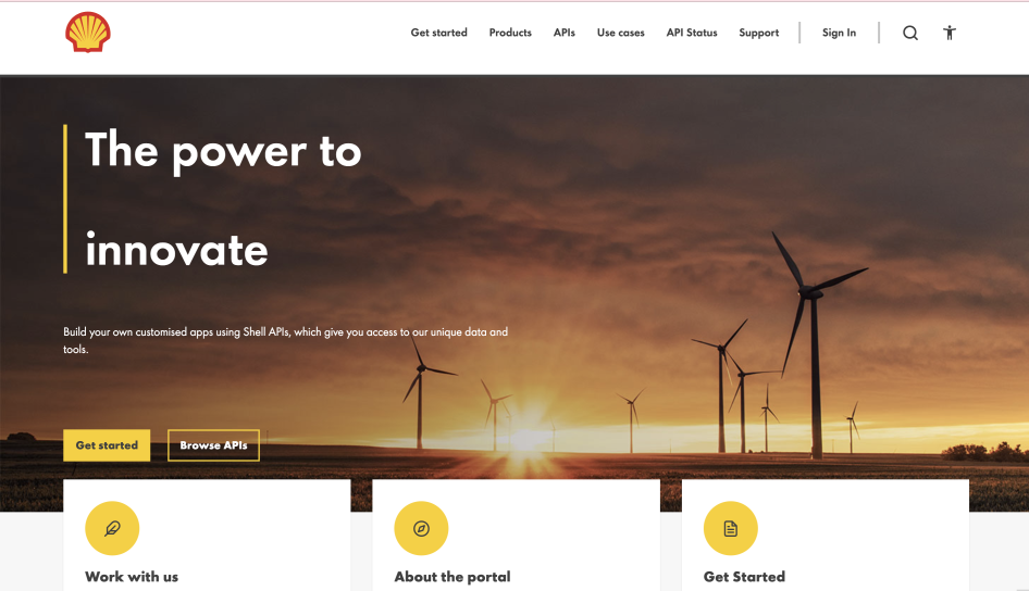 Shell Developer Portal (2024) | DevPortal Awards